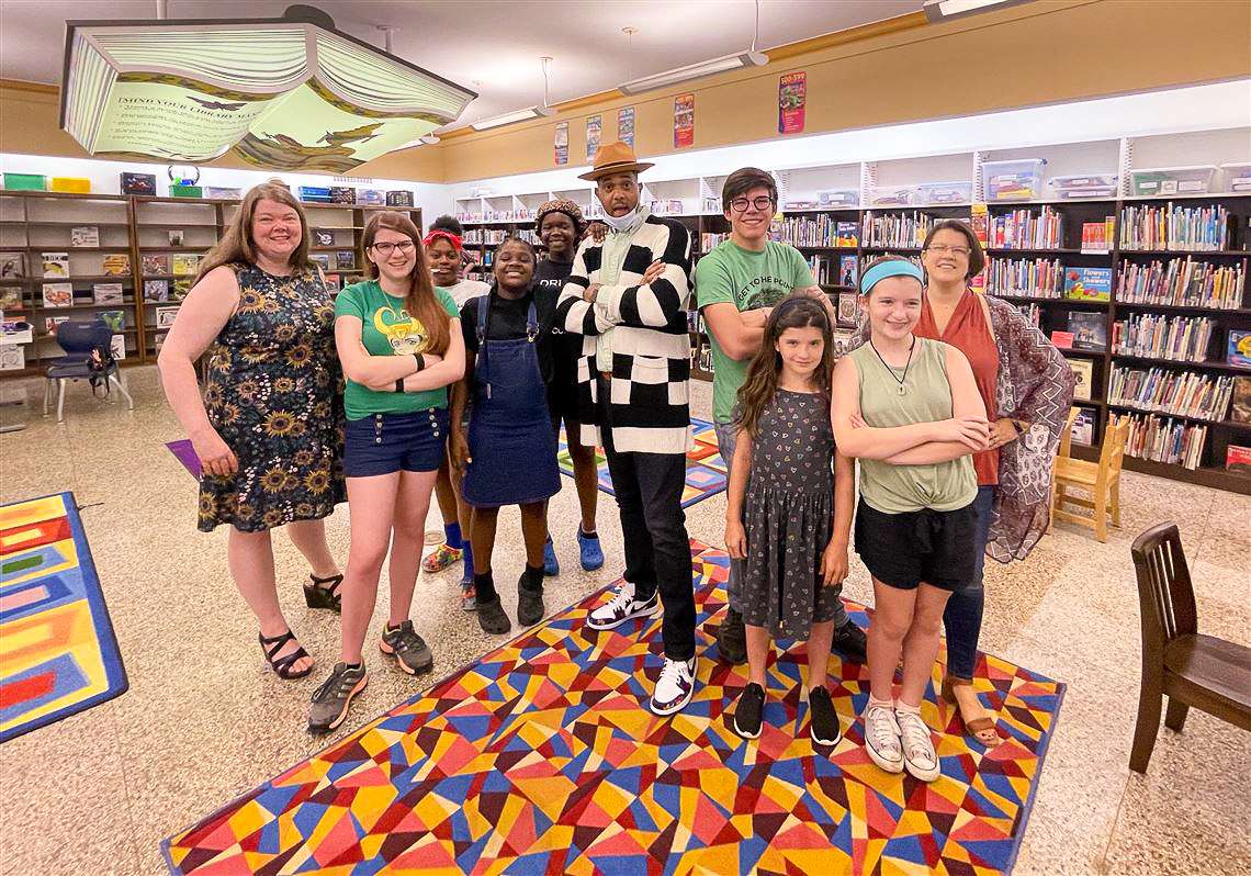 Youth discussions with Pulitzer Prize winning author lead to ...